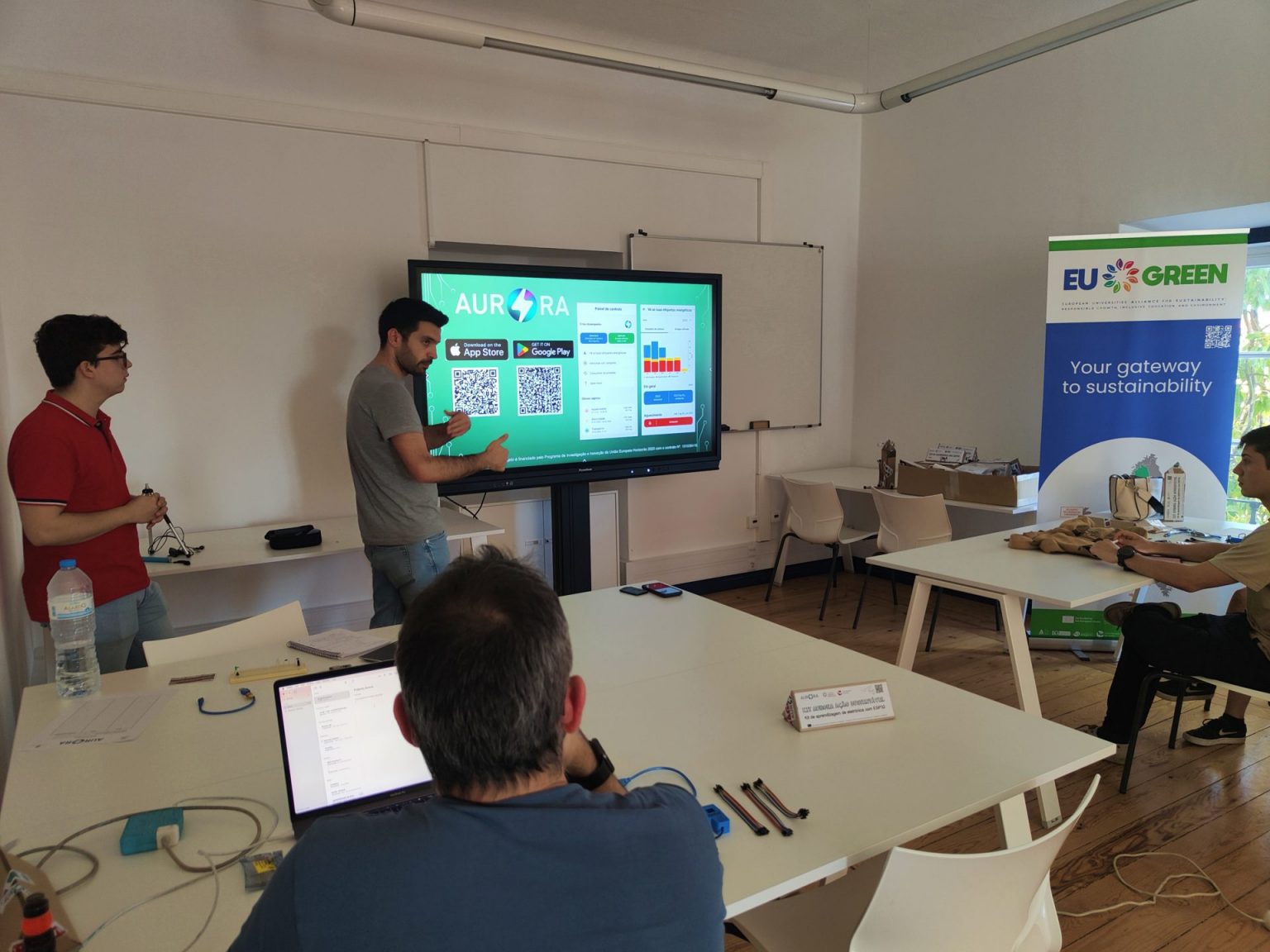 ESP32 Microcontroller Workshops - AURORA H2020